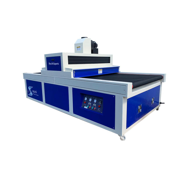 SPDI UV Total-Cure 60” Conveyor System with Dual UVA Curing Irradiator