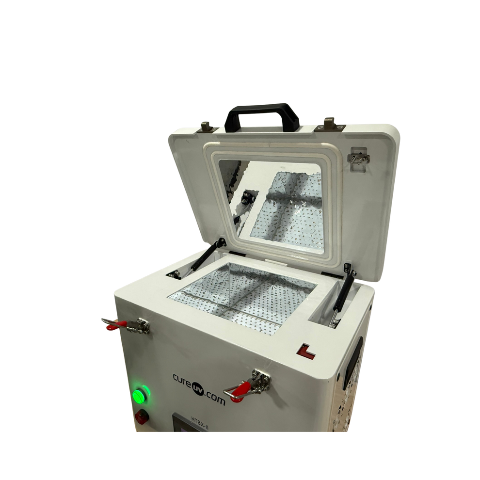 Argon Purgeable UV LED Top-Loading Chamber 7" x 7" – CureUV