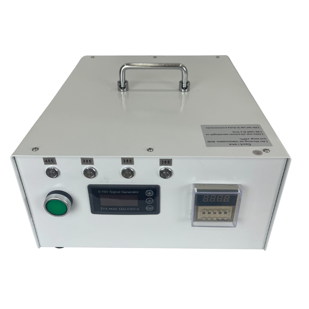 4 Wavelength LED UV Test Chamber with Rotating Tray and Adjustable She ...