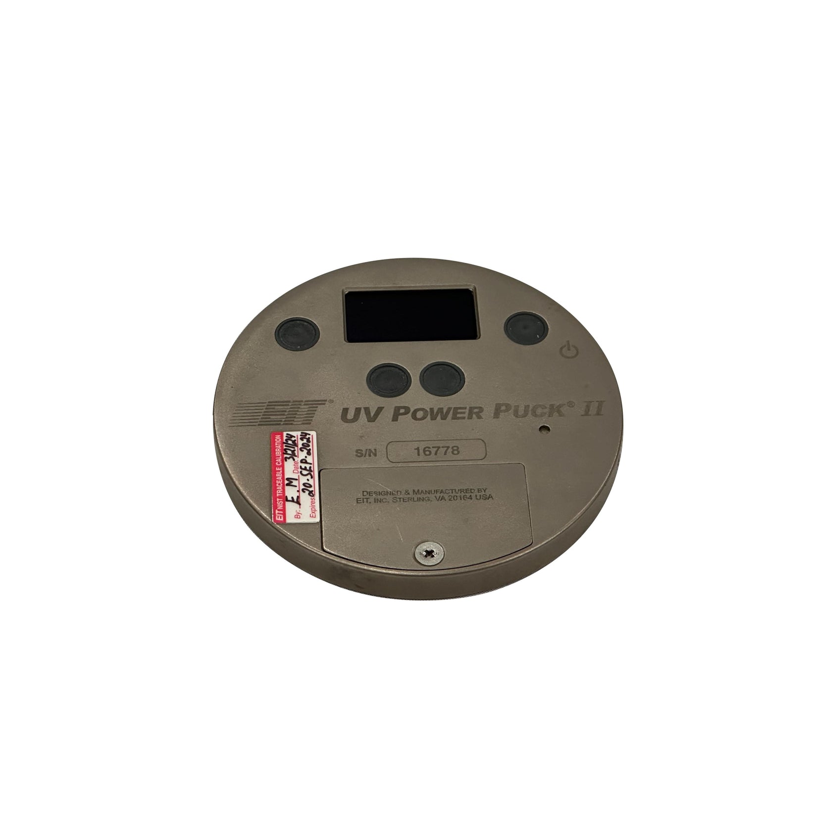 EIT Power Puck II UV Radiometer – CureUV