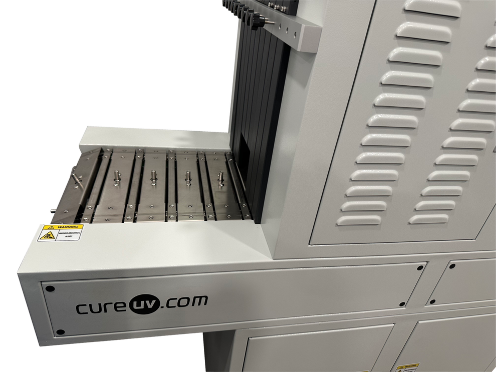 UV Conveyor with Spinning Mechanism for Bottles and Cups – CureUV