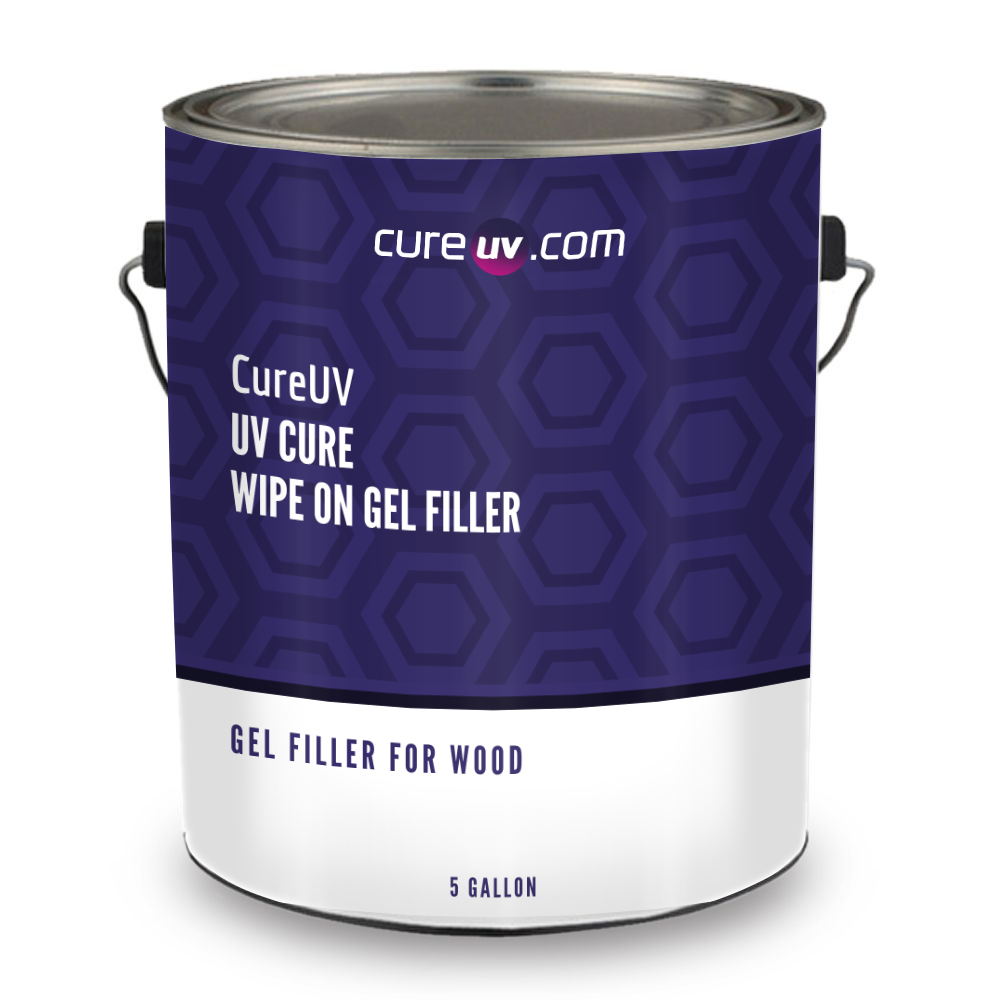 UV Cure Wipe On Gel Filler - 1 Gallon - CureUV.com