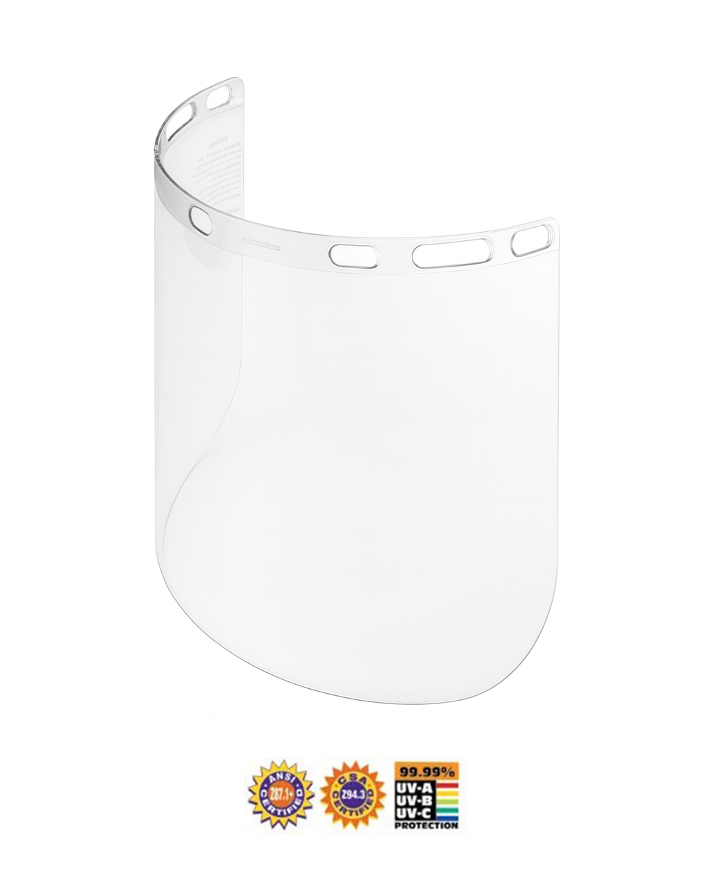 Replacement Molded Visors - ANSI Z87.1+ and CSA Z94.3 – CureUV
