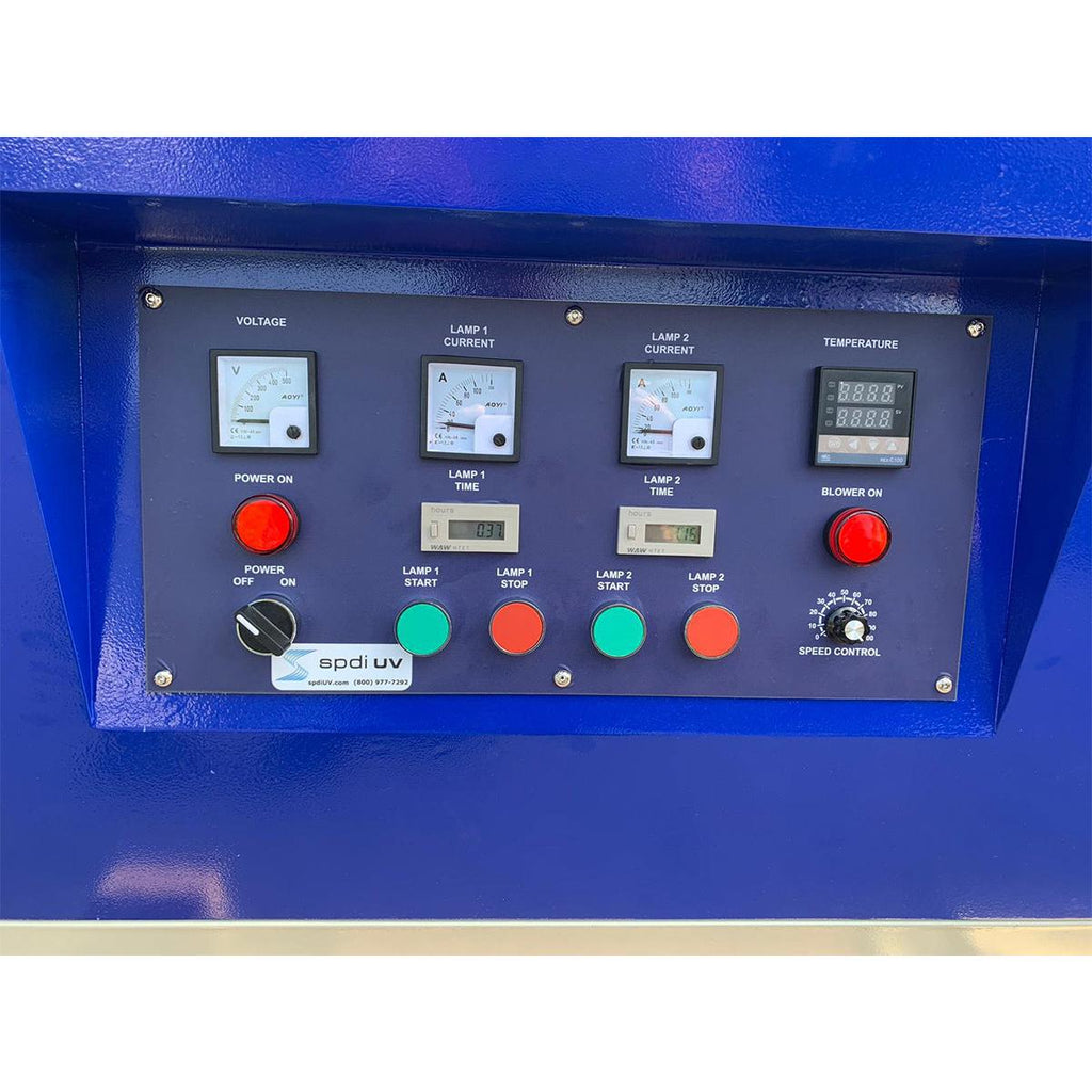 SPDI UV Total-Cure 36" Conveyor System with Two Curing Irradiators