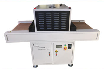 500X400mm UV LED Curing Conveyor with forced air cooling – CureUV