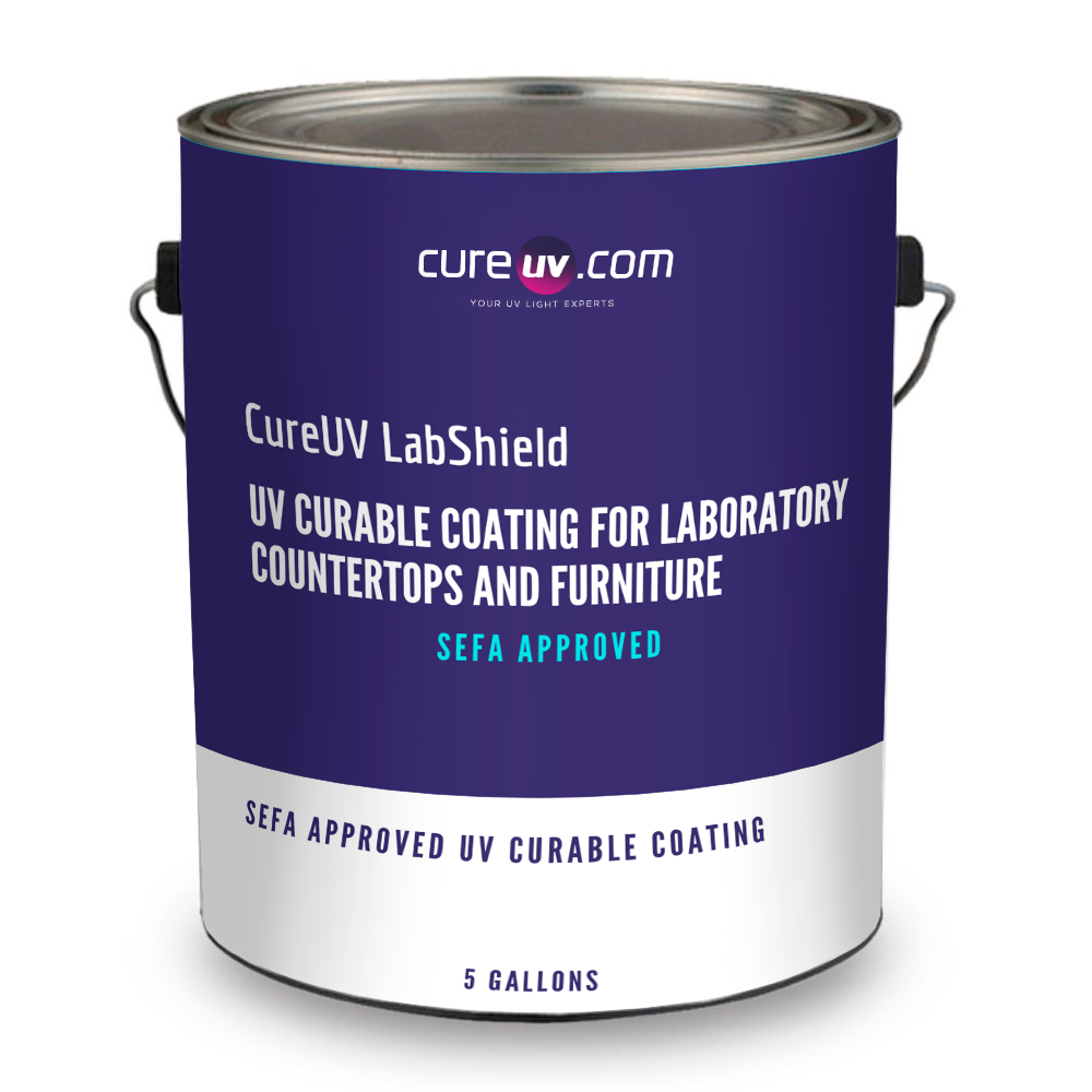 CureUV LabShield - UV Curable Coating for Laboratory Countertops and F