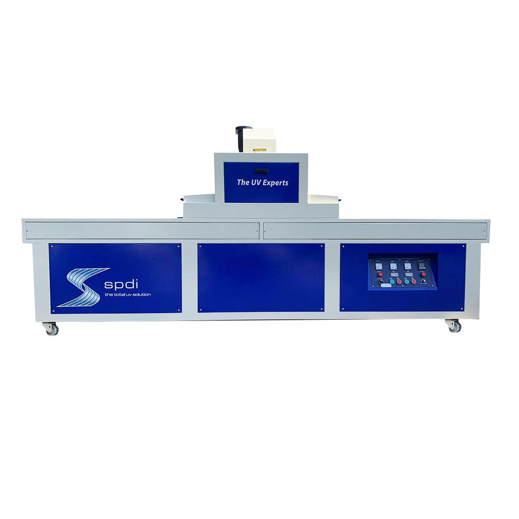 SPDI UV Total-Cure 44” Conveyor System with 40” UVA Curing Irradiator