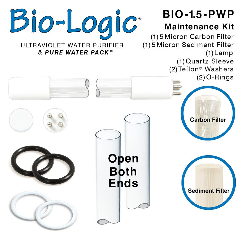 Maintenance Kit for the Bio-LogicPure Water Pack