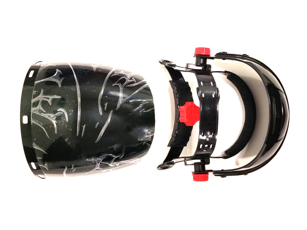 UV Face Shield with Shade 5 Protection