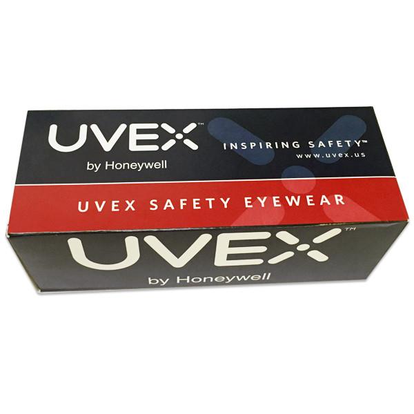 Uvex Ultraspec Orange UV Safety Glasses