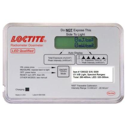 Loctite Radiometer - UV Intensity and Dosage - UVA / UVB Lamps and LED