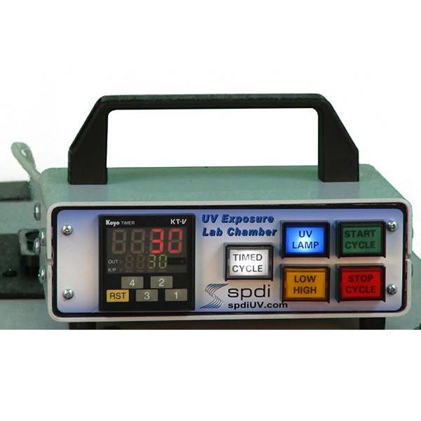 UV Exposure Lab Chamber with Timer & Adjustable Shelf