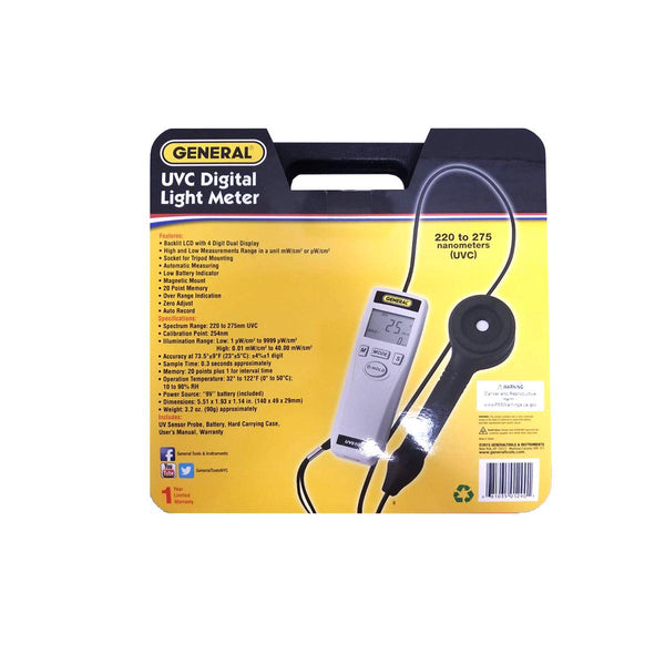 UVC Digital Light Meter